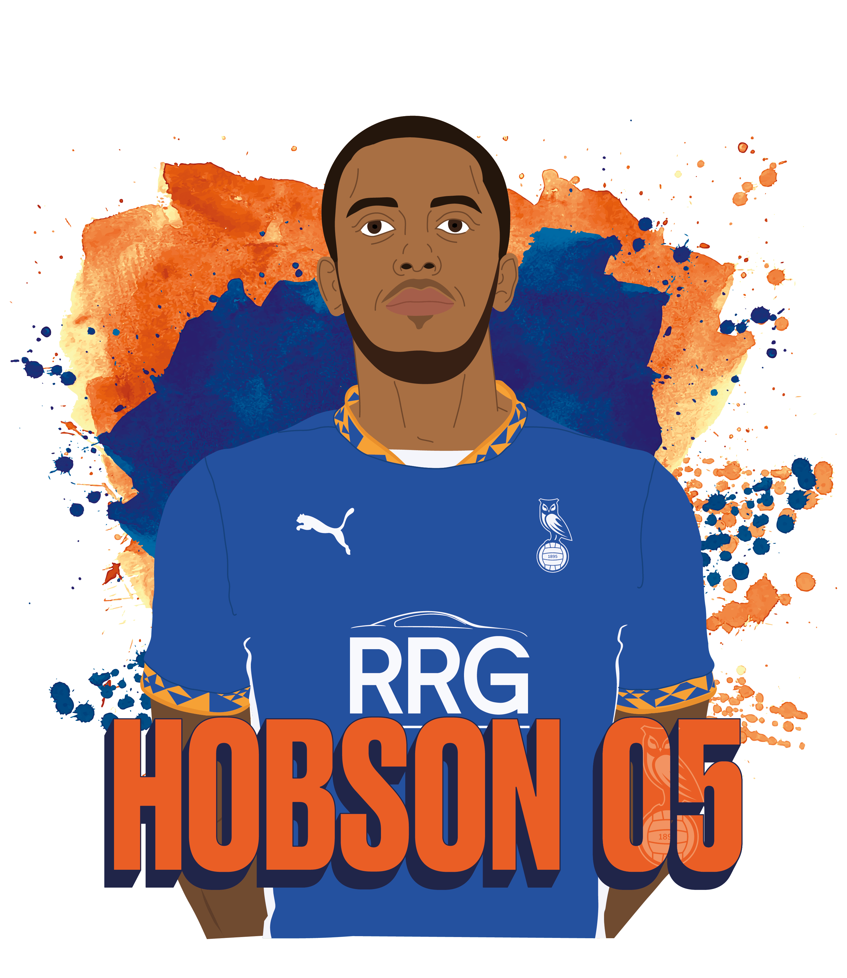 05 - Shaun Hobson - Oldham Athletic AFC Personalised Gifts Shop